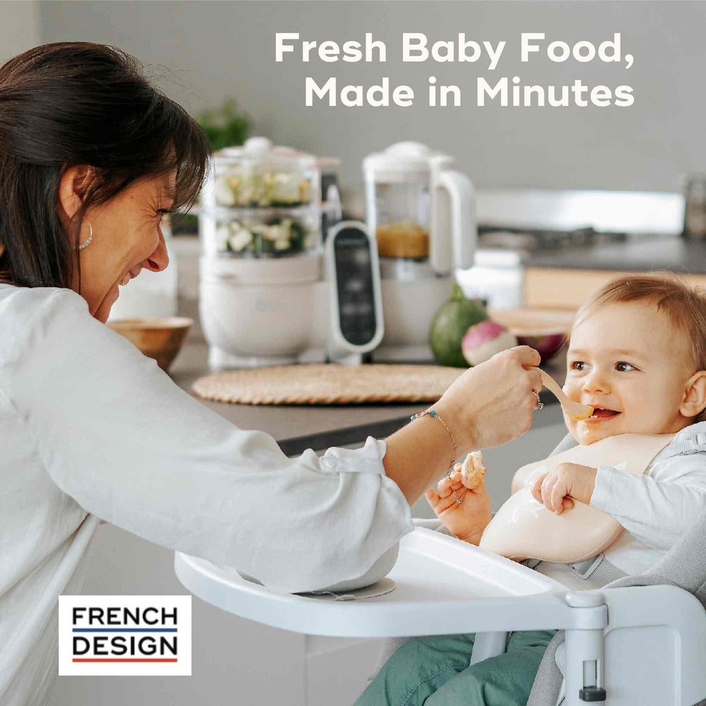 Homemade Baby Food Made Easy | Duo Meal Station Baby Food Maker | Babymoov